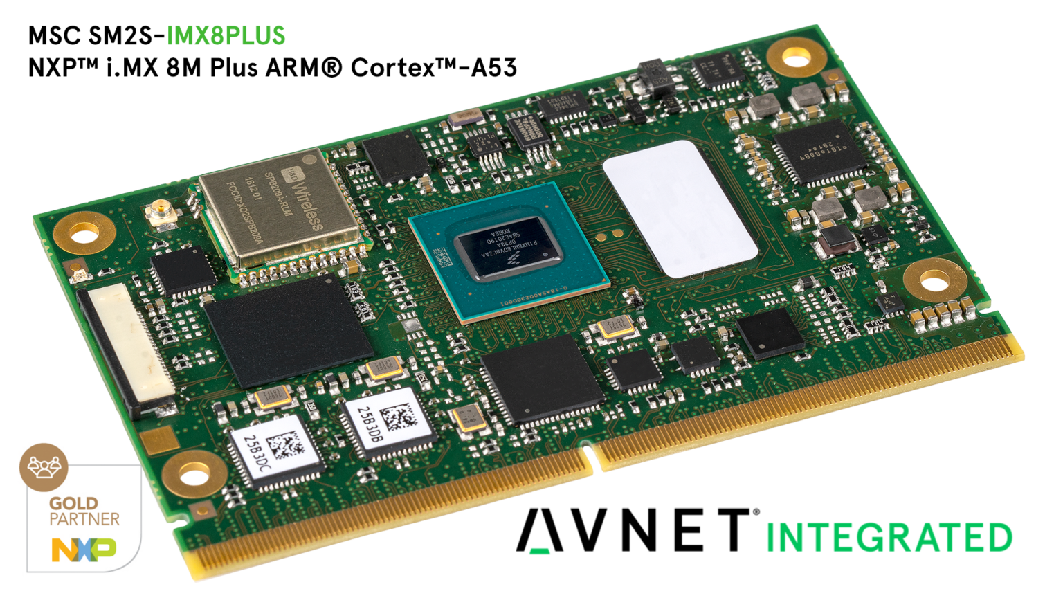 Avnet Embedded announces SMARC 2.1™ module featuring NXP‘s i.MX 8M Plus for Edge based embedded ...